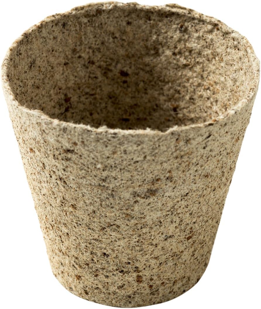 Amazon.com: Nutley's 50 Jiffy 6cm & 8cm Peat-Free Plant Pots, 25 of ...