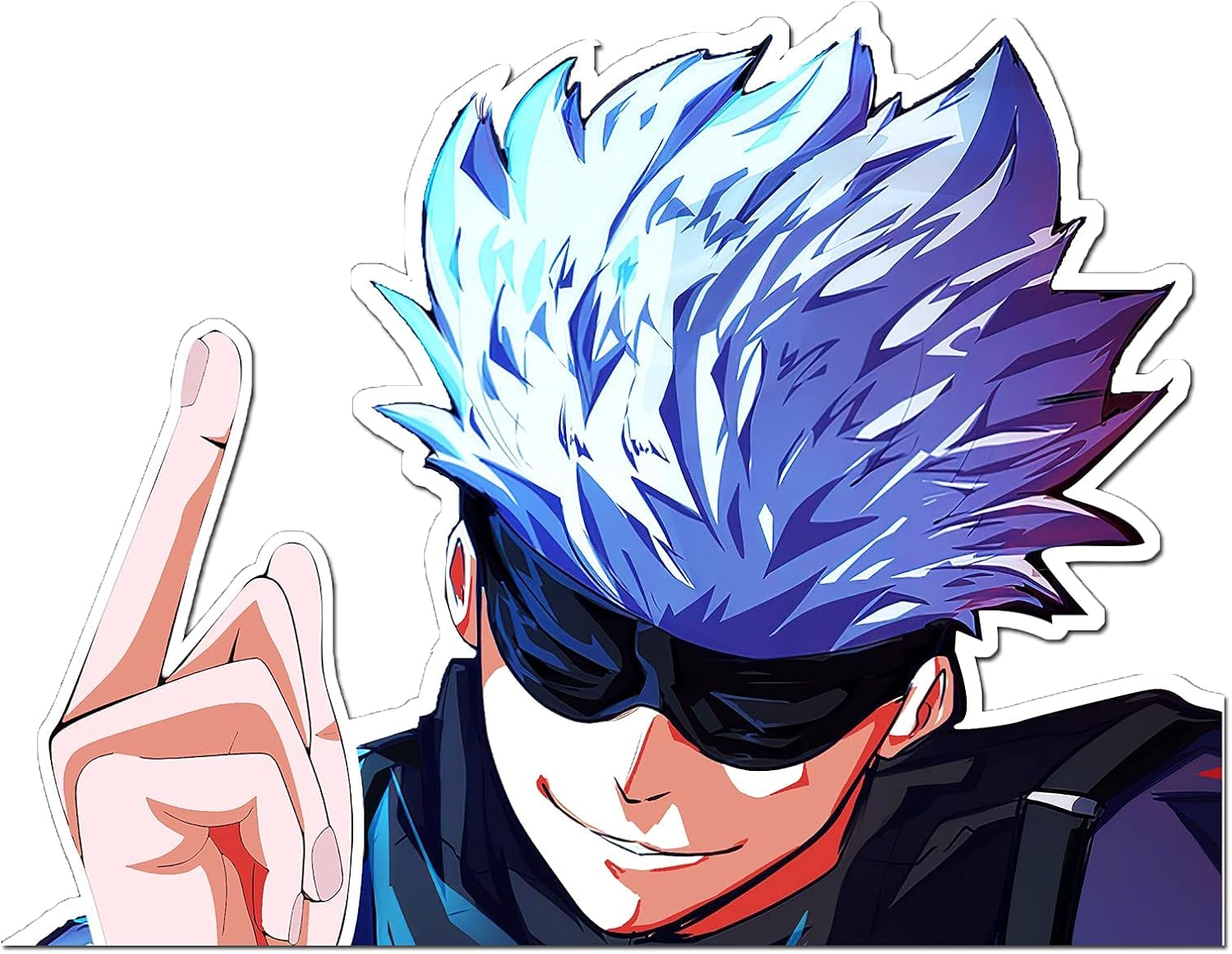 Buy Anime Car Stickers, Jujutsu Kaisen GoJo Satoru Vinyl Bumper Window ...