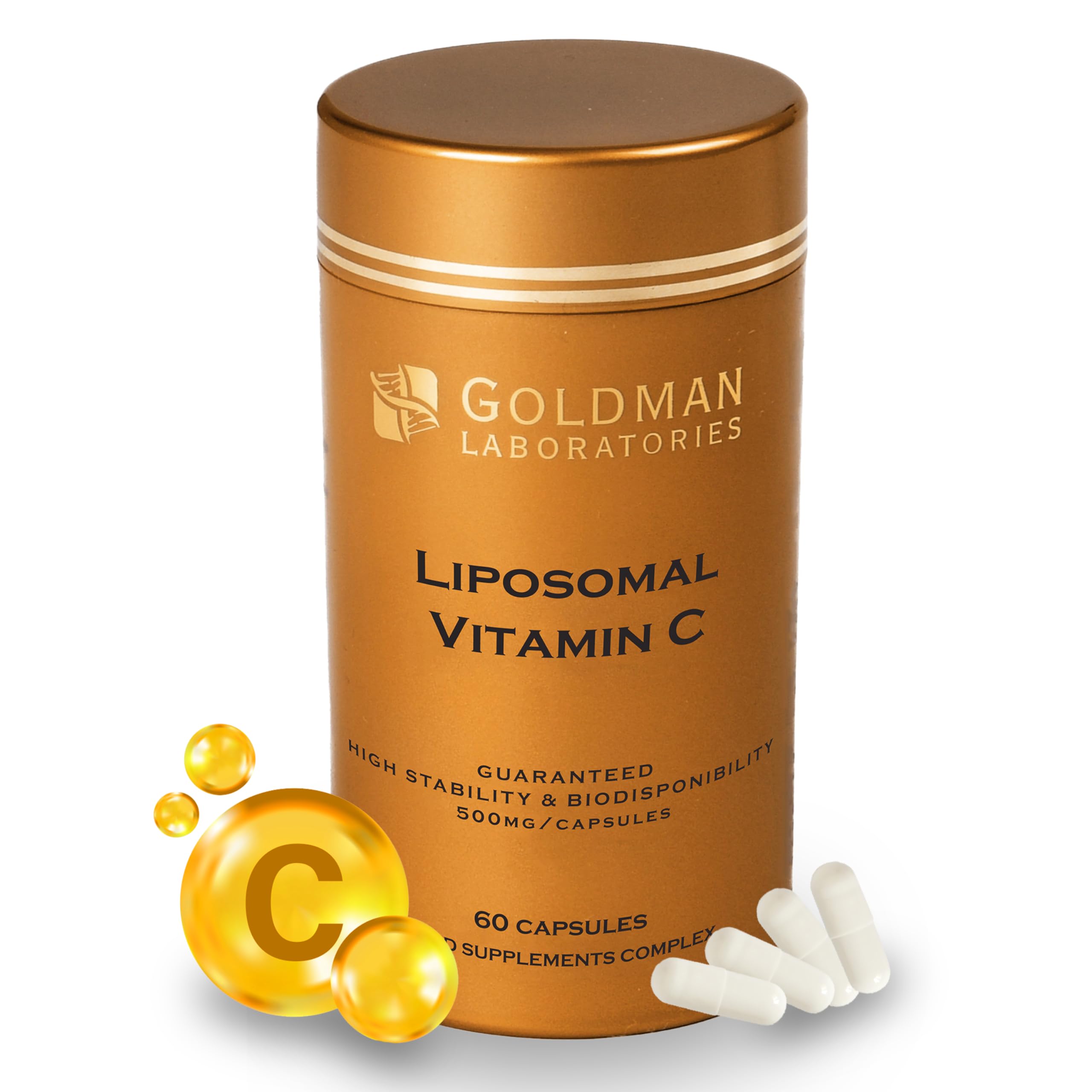 LIPOSOMAL Vitamin C Capsules - High Strength Vitamin C Supplements ...