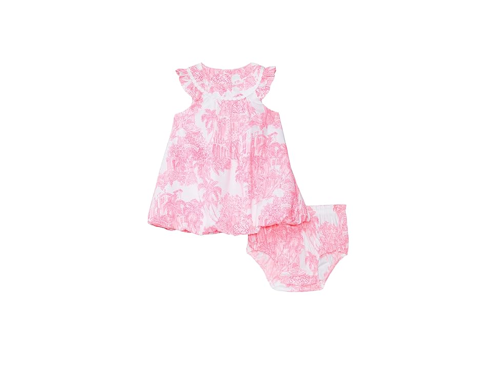 Lilly Pulitzer Kids Baby Paloma Bubble Dress (Infant) (Resort White Pb ...
