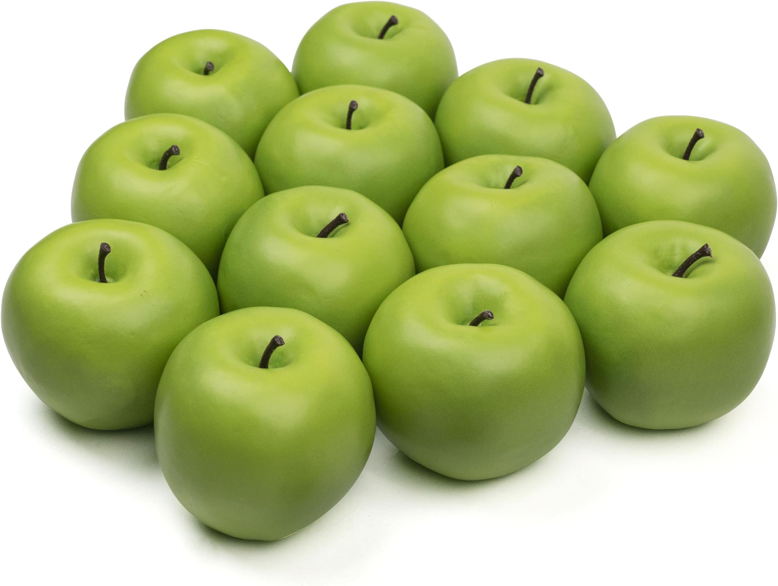 Amazon.com: 30 Pcs Mini Artificial Apples, Fake Little Green Apple Mini ...