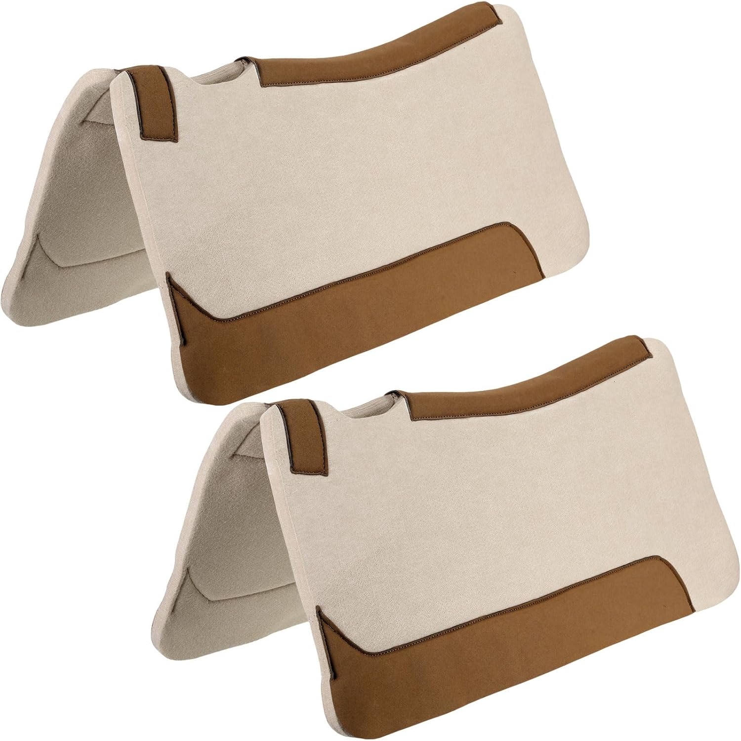 Amazon.com : Paterr 2 Packs 30 x 30'' Western Saddle Pads Horse Felt ...