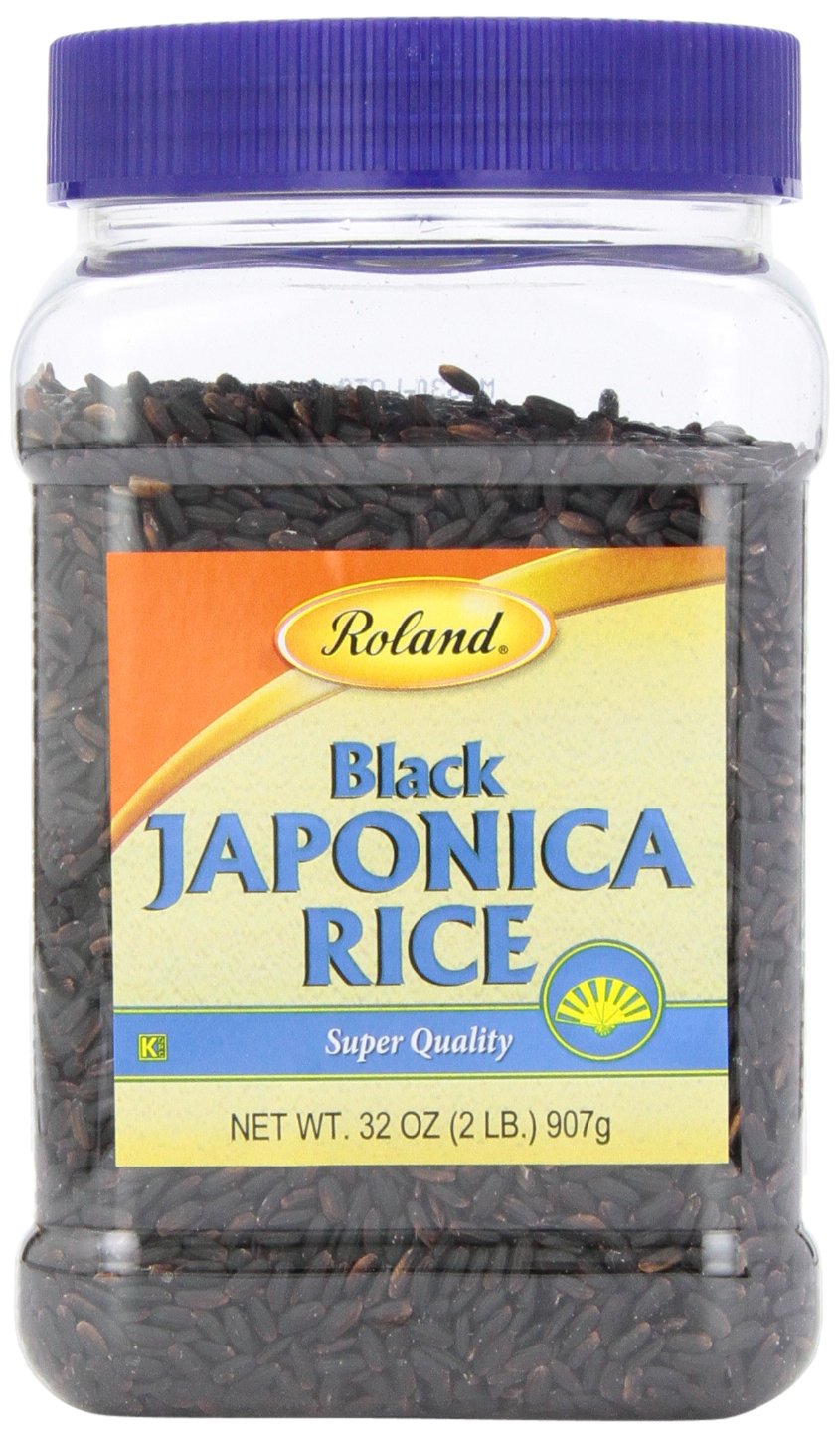 Amazon.com: Roland Black Japonica Rice, 32-Ounce Jars (Pack of 4)