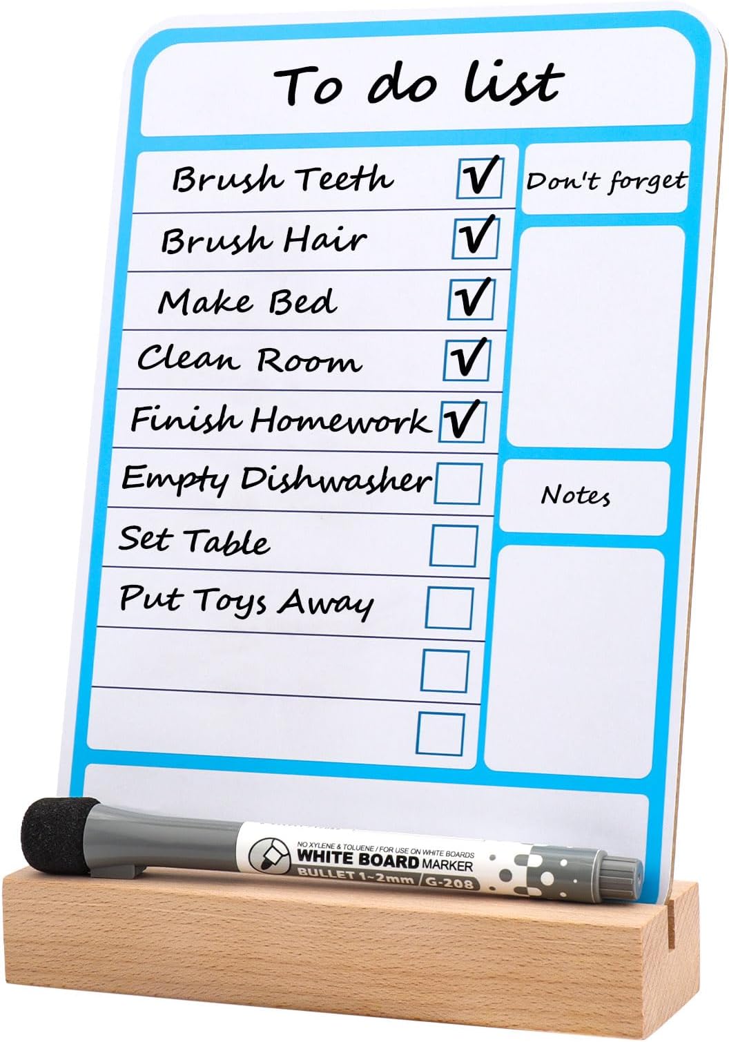 to Do List,Magnetic Whiteboard for Fridge，Dry Erase Board Chore Charts ...