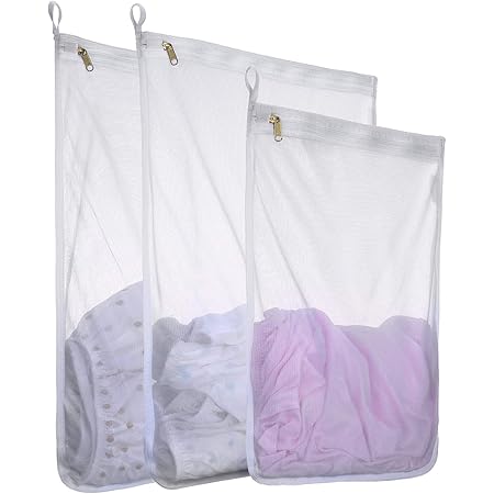 Amazon.com: Mesh Laundry Bag for Delicates with YKK Zipper, RoomyRoc ...