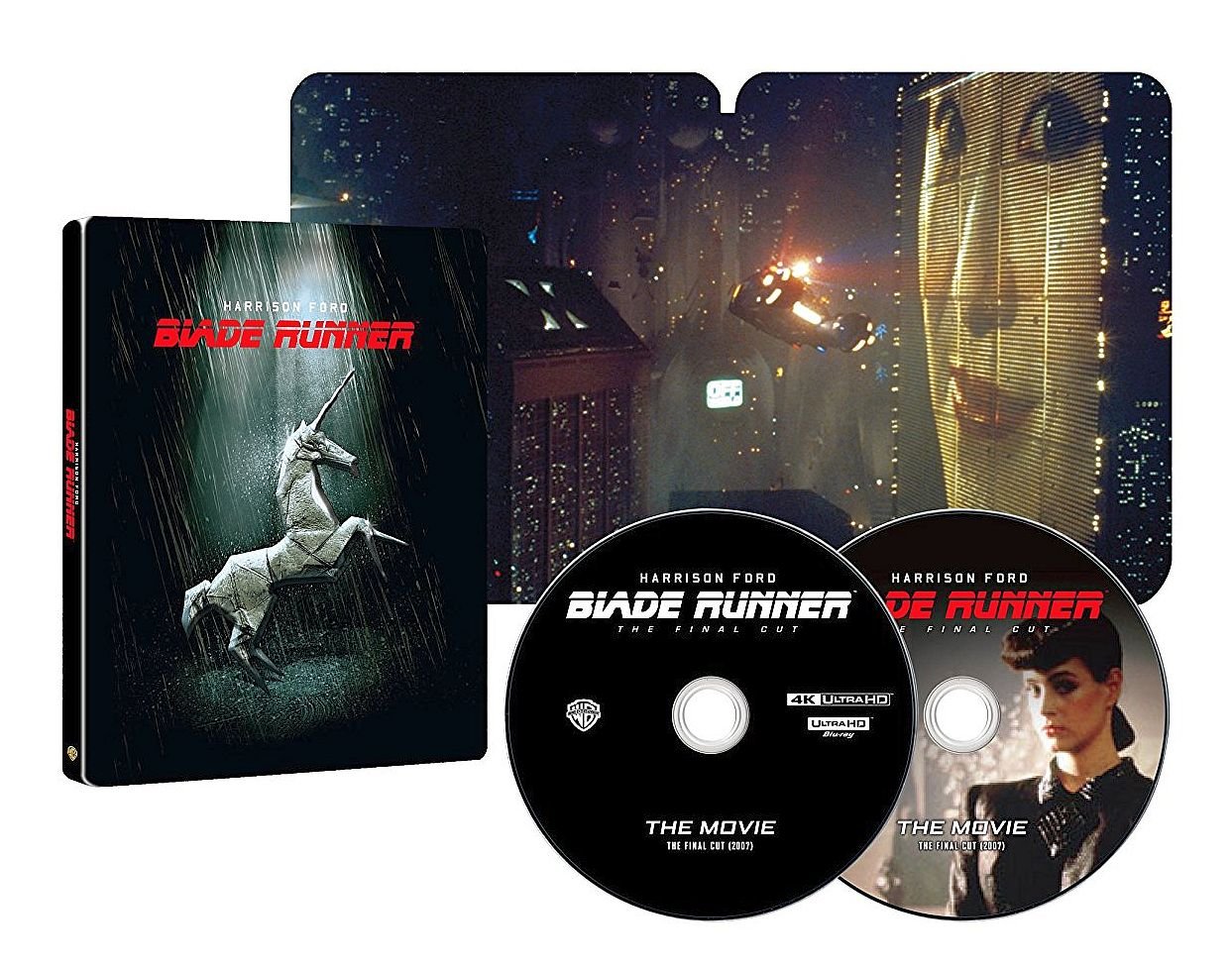 Amazon.com: Blade Runner: Final Cut - 4K Ultra HD Steelbook (4K UHD ...