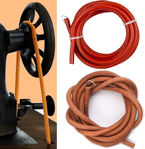 Amazon.com: 2 PCS Treadle Sewing Machine Belt, Cowhide Belt for Singer ...