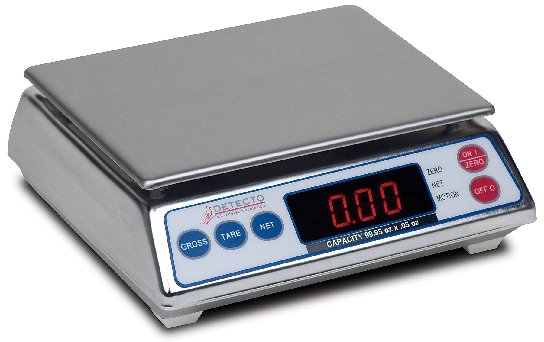 Amazon.com: Detecto AP-20 All Purpose Scale, 20 lb. Capacity, 6.75" x 5 ...