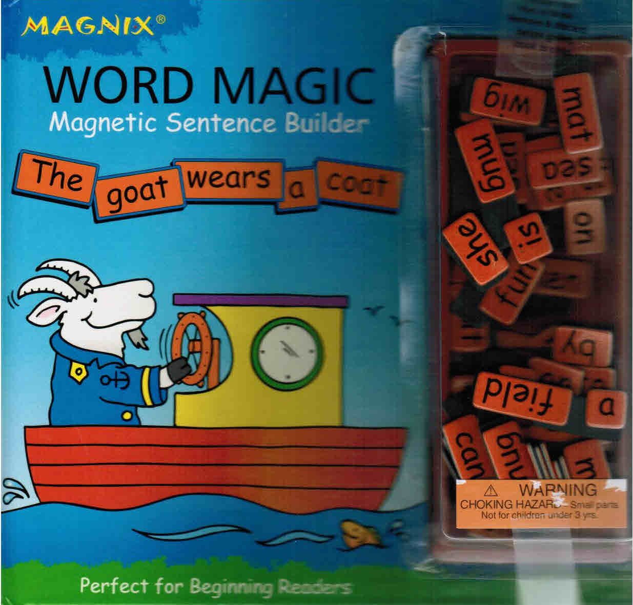 Word Magic - Magnetic Sentence Builder: roger-burrows: 9781580483827 ...