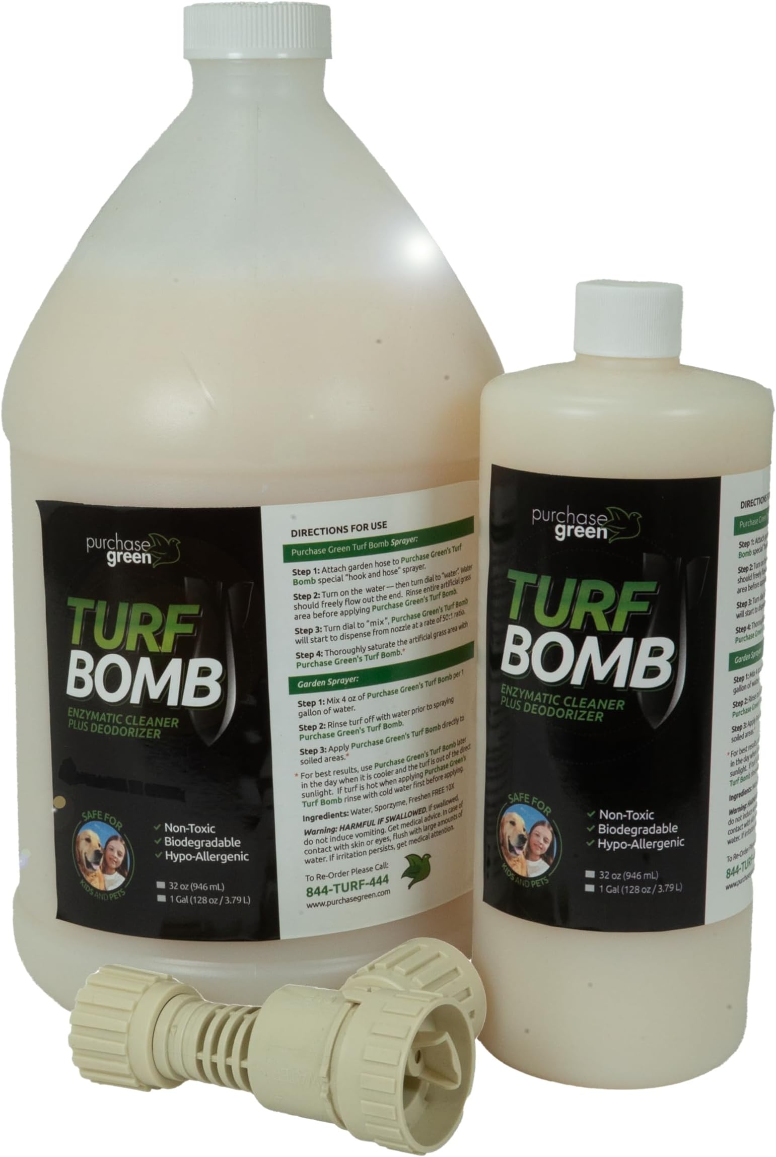 Amazon.com: Purchase Green Turf Bomb (32oz with hose nozzle attachment ...