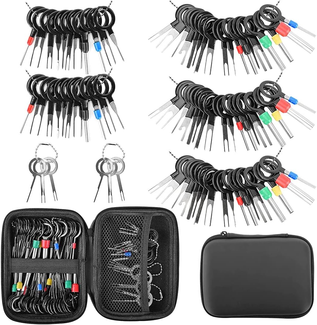 82Pcs Terminal Removal Tool Kit, Terminal Ejector Kit for Car with a ...
