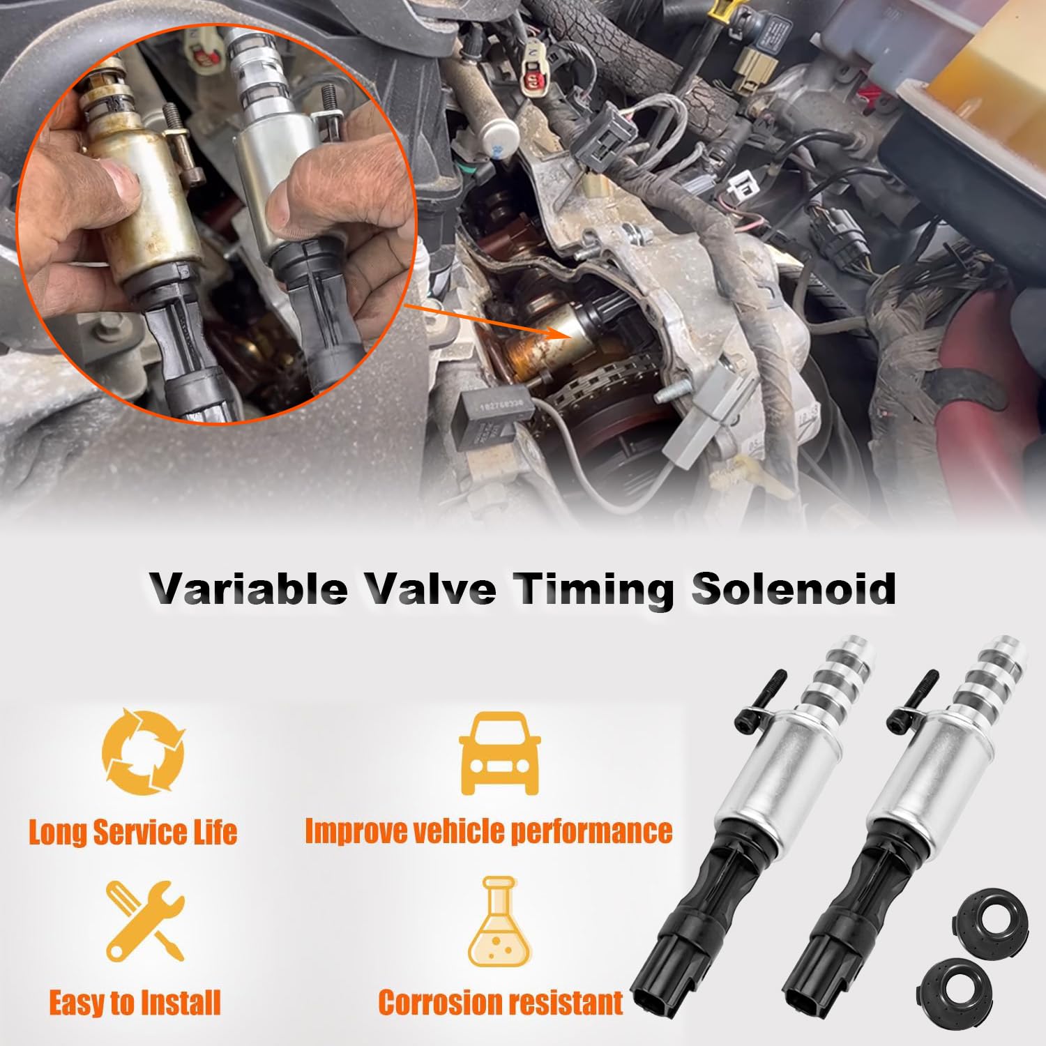 Snapklik.com : TINJO Intake & Exhaust Engine Variable Valve Timing ...