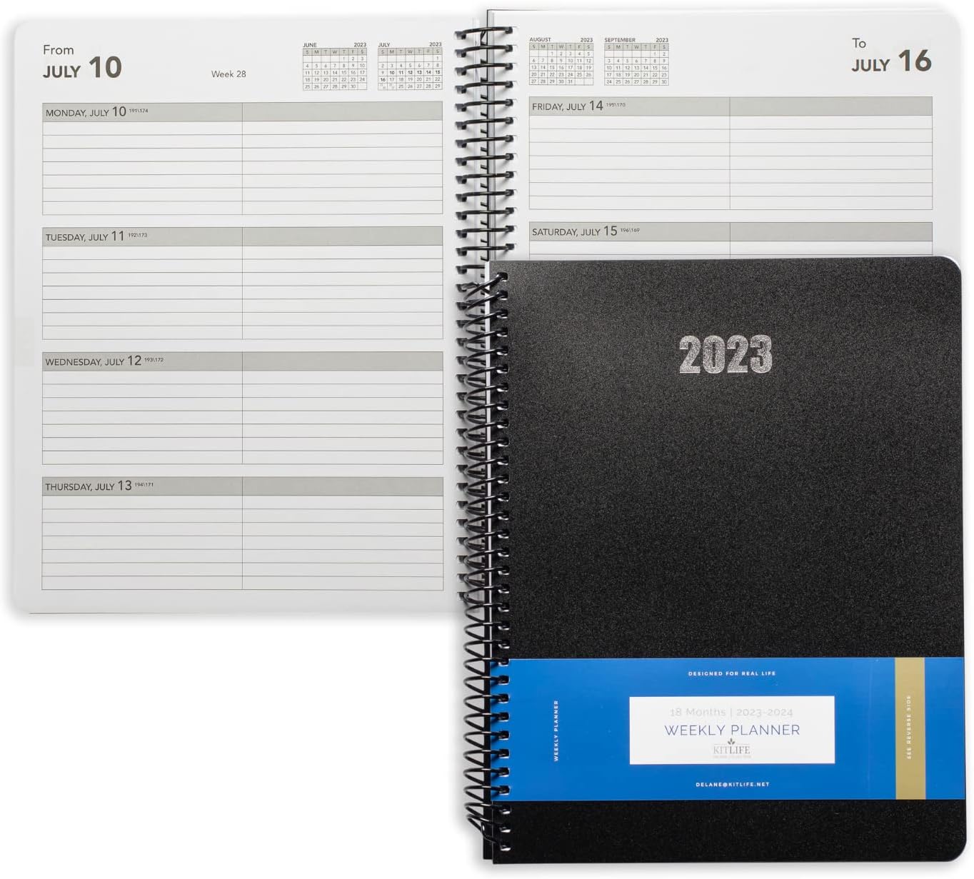 Amazon.com : Delane Weekly Planner 2023-2024 Delane Appointment Planner ...