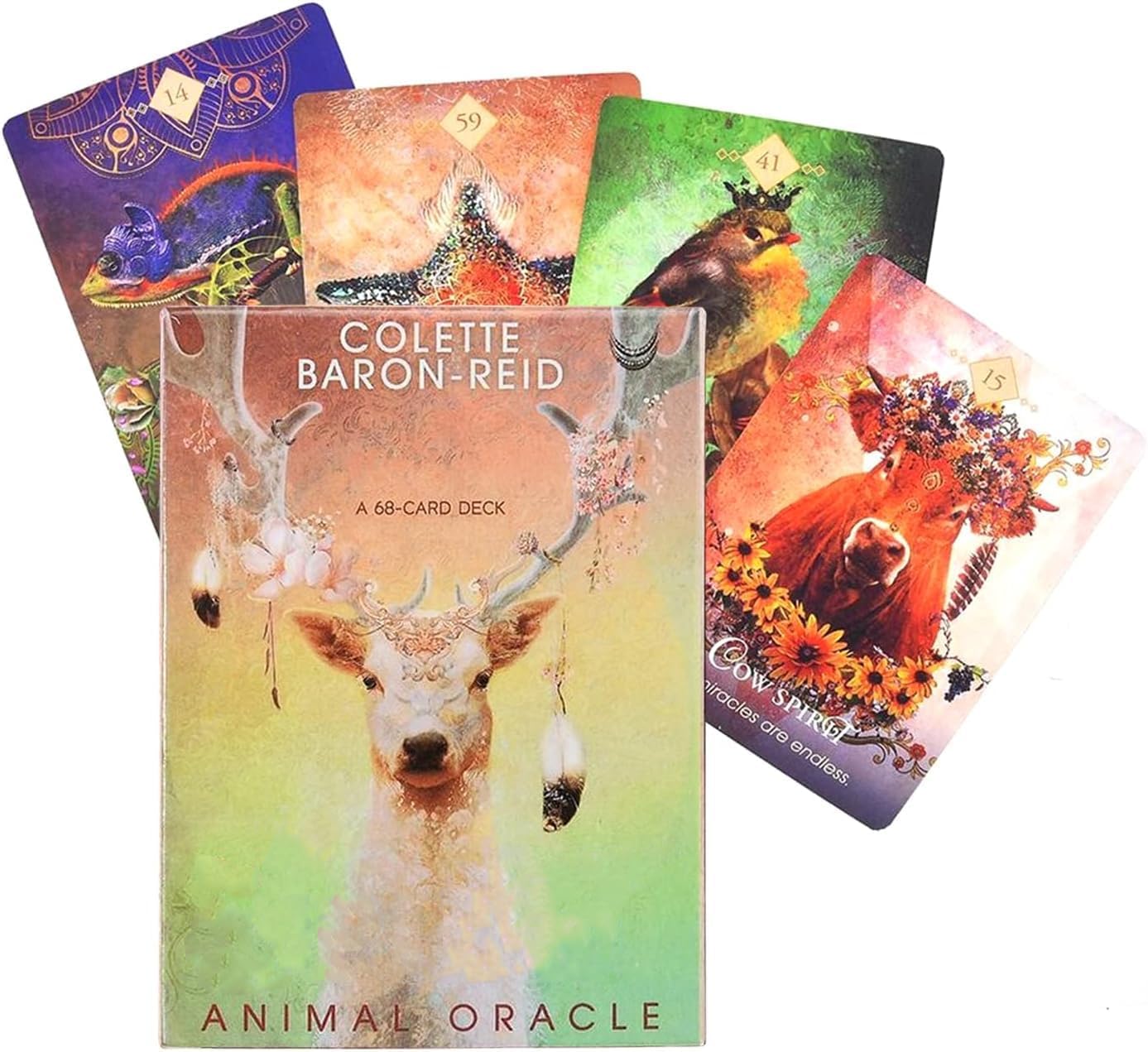 Amazon.com: F.curella Tarot Cards for Beginners, 68 Tarot Deck and ...
