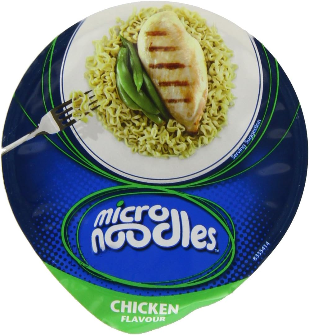 Micro Noodles Chicken Flavour 100 g (Pack of 18) : Amazon.co.uk: Grocery