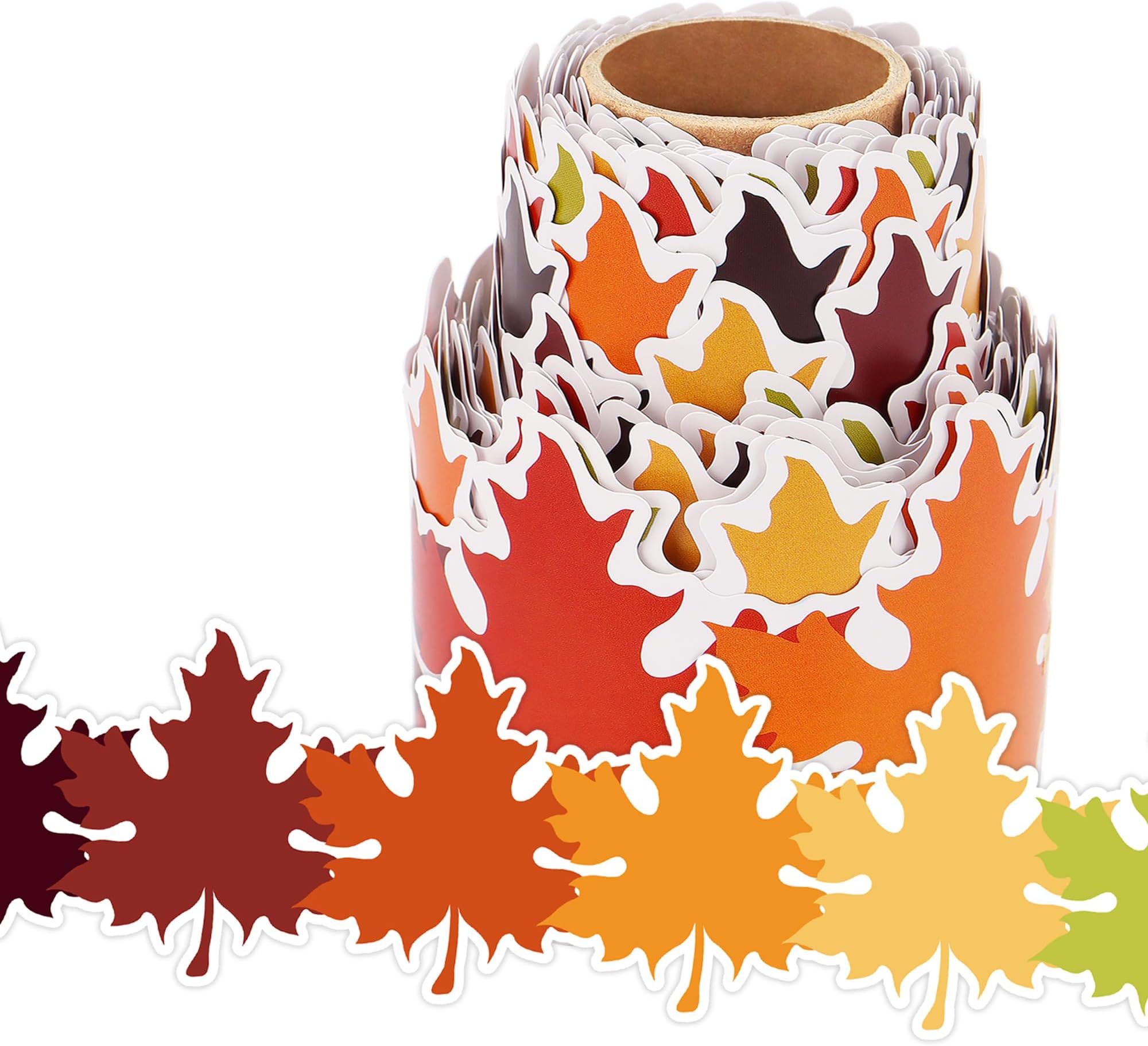 Amazon.com : MotiMind 32.8ft Fall Bulletin Board Border Decorations ...