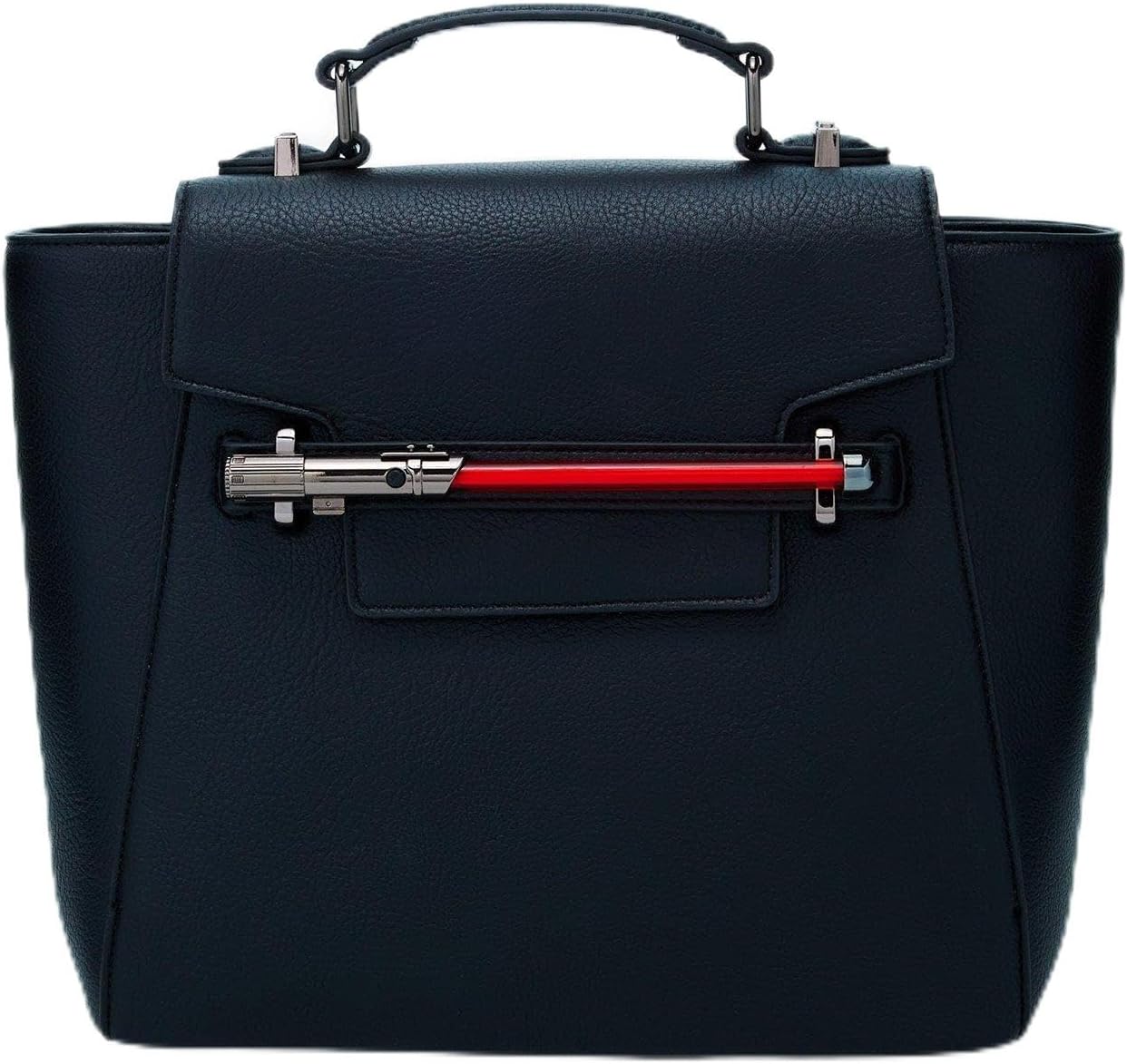 Amazon.com: BoxLunch Star Wars Red Lightsaber Light-Up Crossbody Bag ...