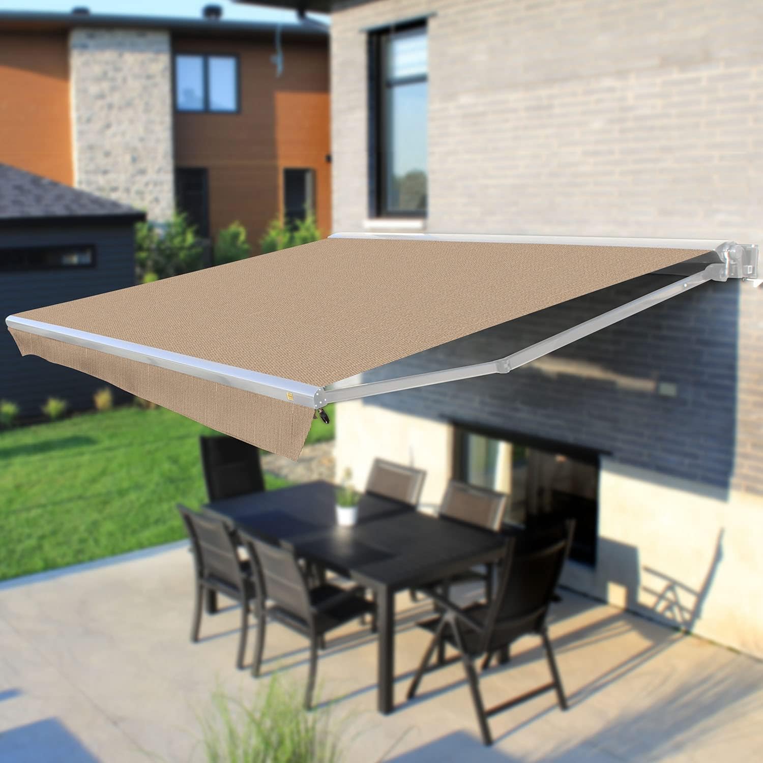 Amazon.com : Multiple Awnings - Motorized Awning | Retractable Sun ...