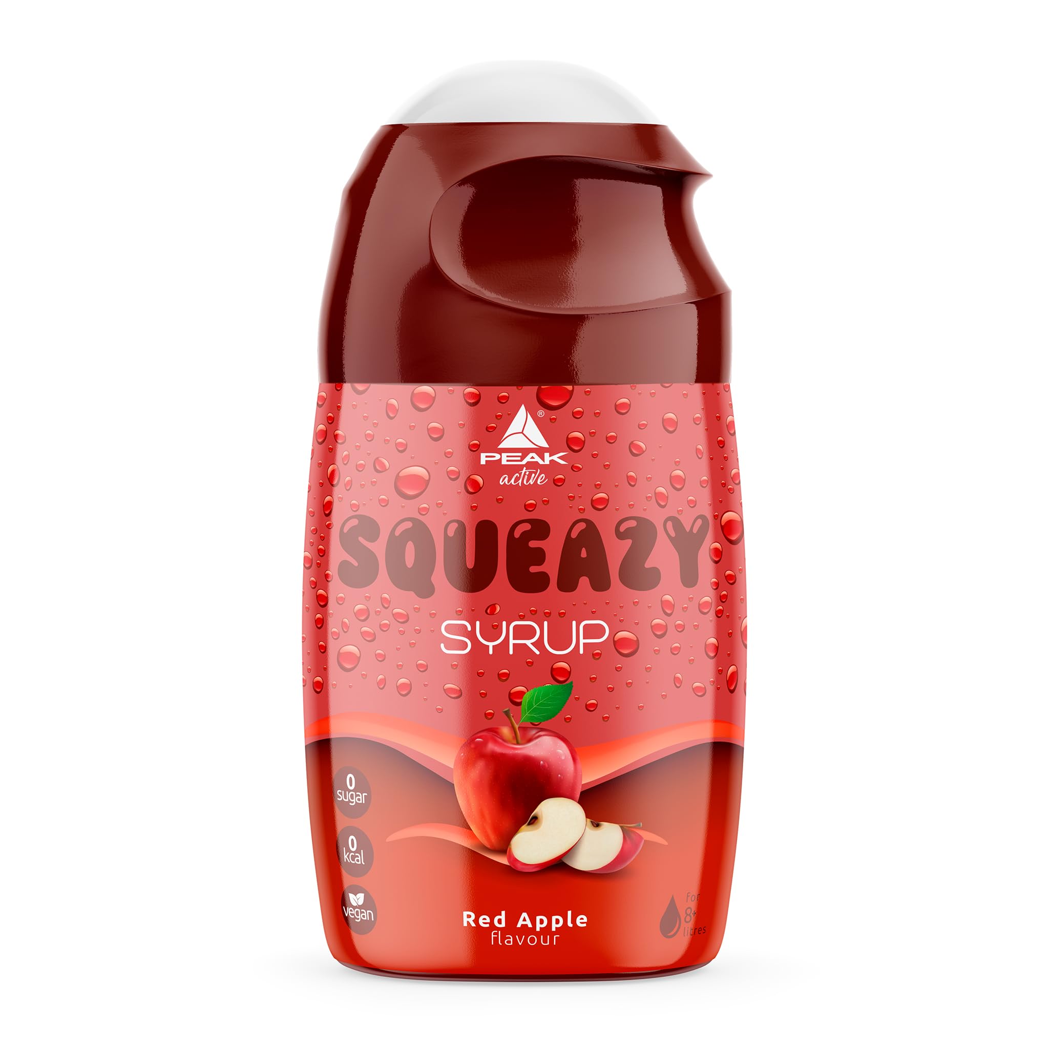 PEAK Squeazy Syrup - 65ml - Geschmack Red Apple I für bis zu 8 l ...