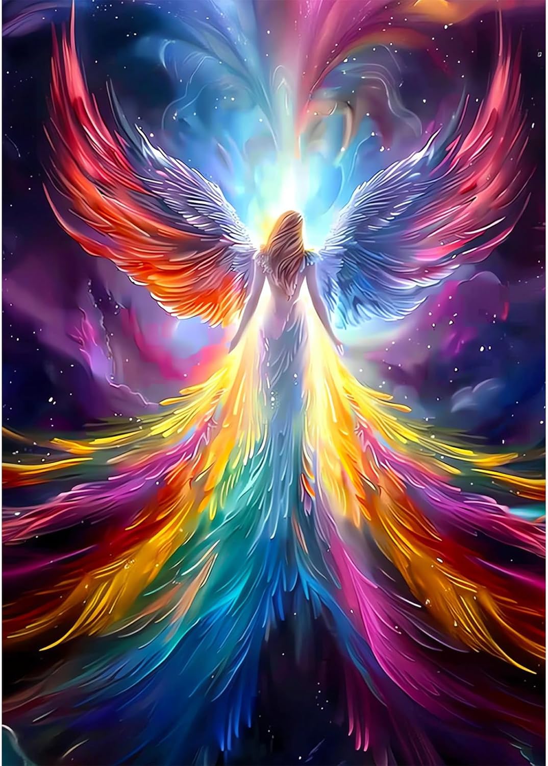 Amazon.com: CEOVR Angel Diamond Painting Kits for Adults, 5D Full Drill ...