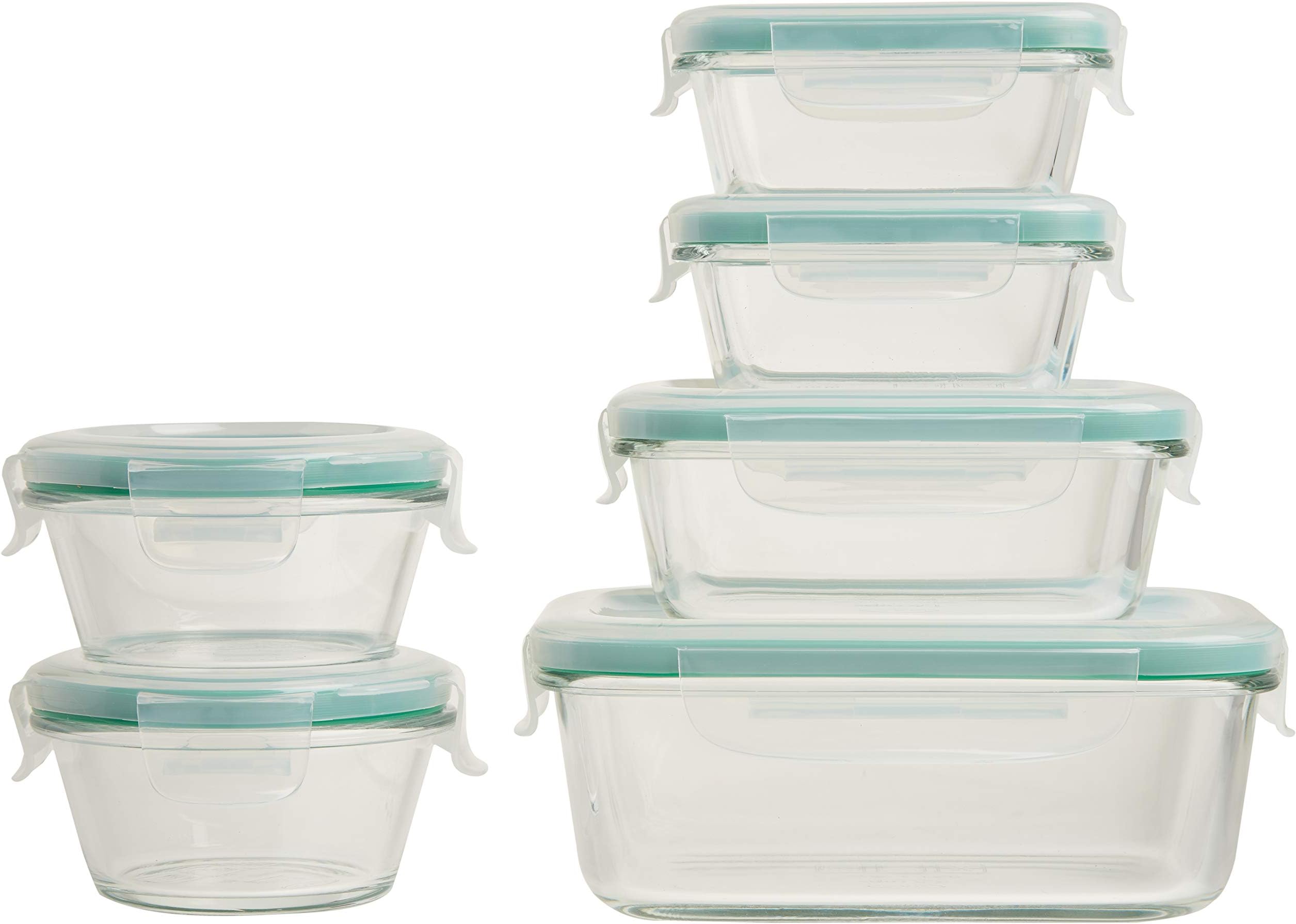 Amazon.com: OXO Good Grips Smart Seal , 12 Piece Glass Container Set ...