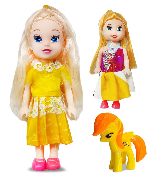 FunBlast Doll Toys for Kids-Doll Set for Girls Cute Realistic Doll with ...