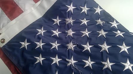 Amazon.com : TOPFLAGS American Flag 12x18 Ft Large US Flags Heavy Duty ...