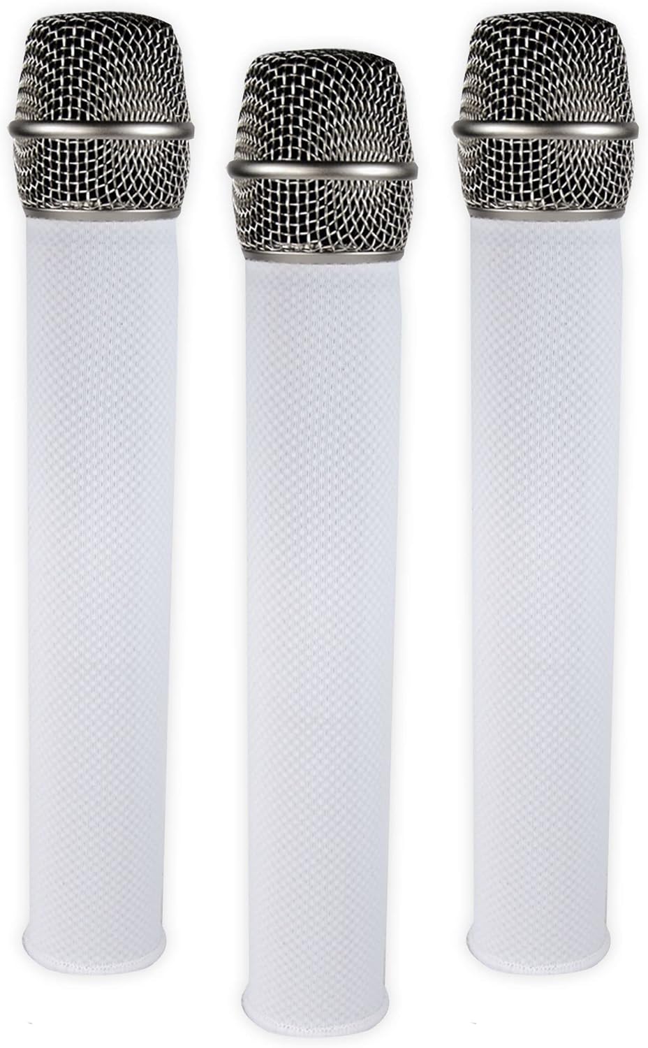 Amazon.com: MicFX Basic White 3 Pack : Musical Instruments