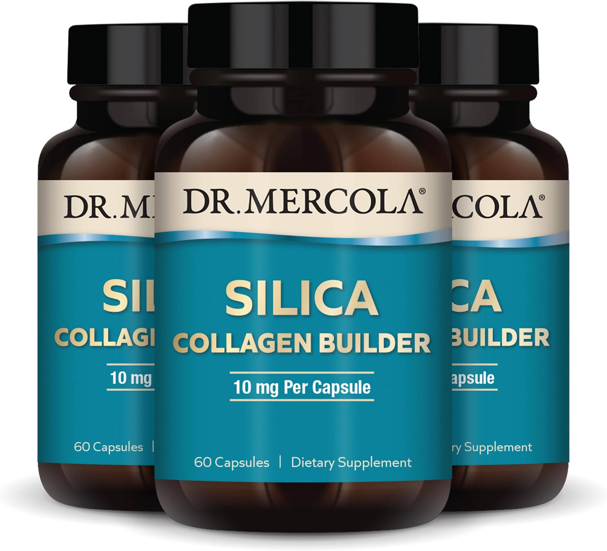 Amazon.com: Dr. Mercola Silica Collagen Builder, 90 Servings (180 ...