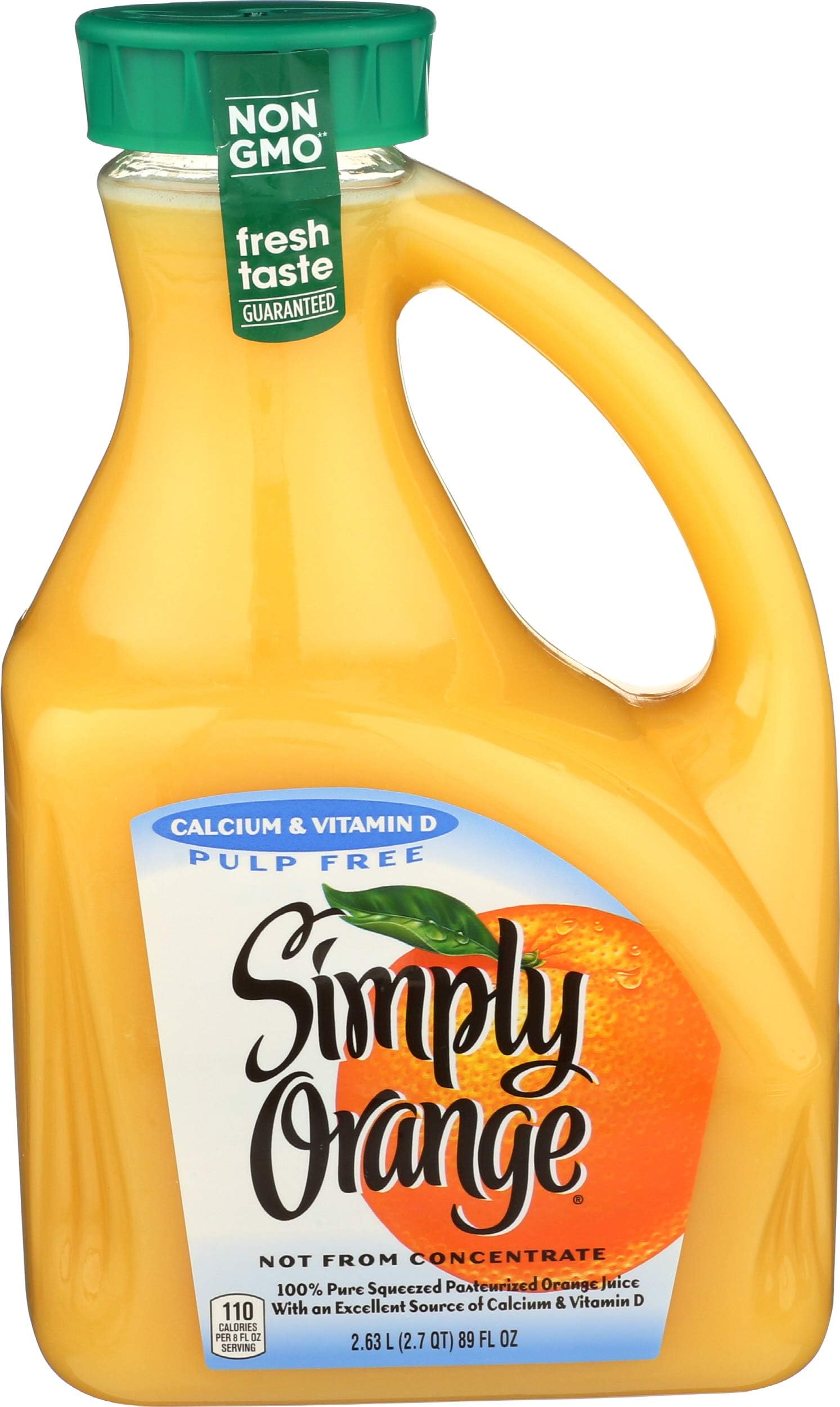 Amazon.com: Simply Orange Juice, 52 fl oz, 100% Juice w/Calcium ...