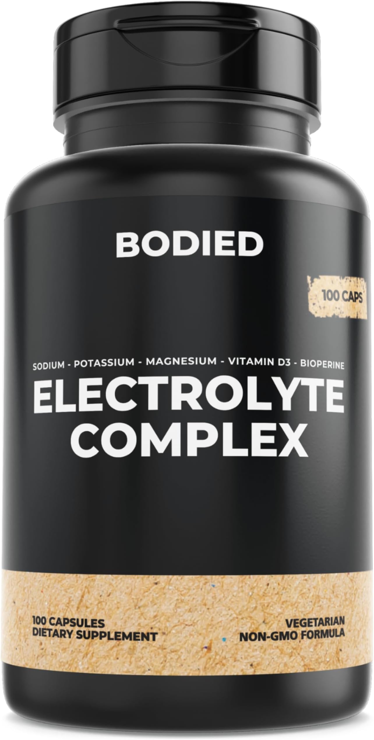 Amazon.com: BODIED Electrolyte Complex Capsules. Hydration Multiplier ...