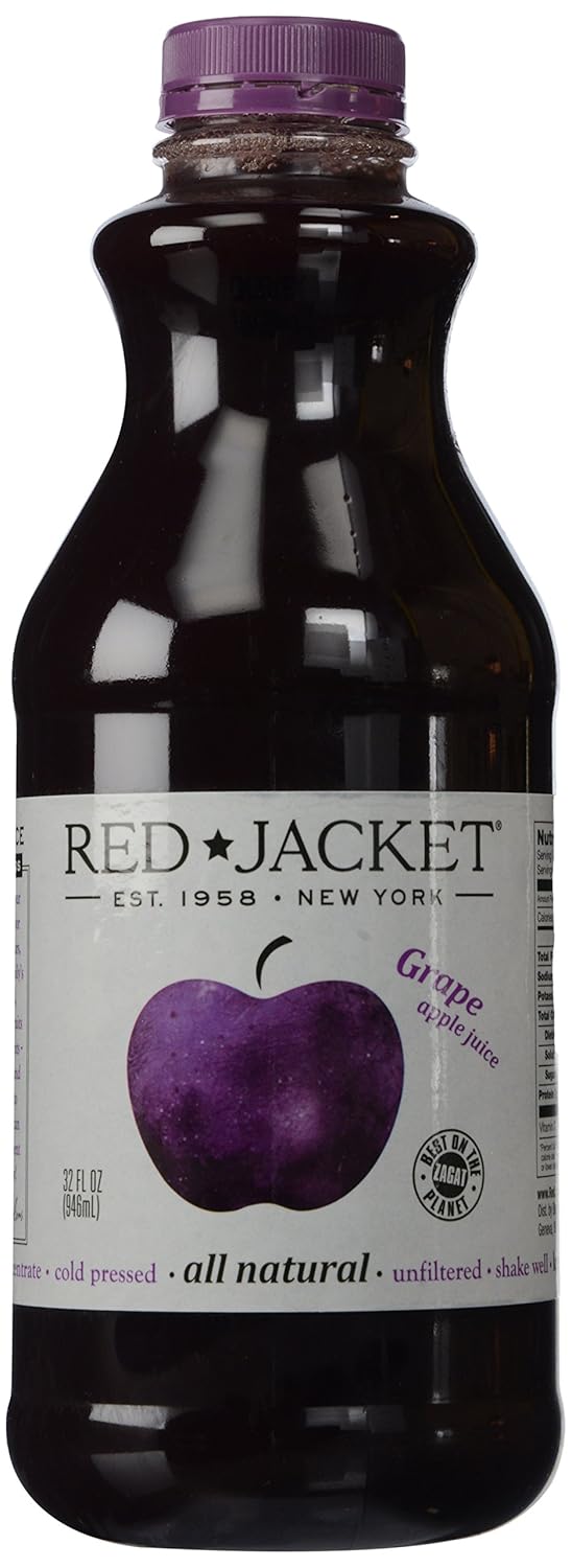 Amazon.com : Red Jacket Orchards, Juice Grape Apple, 32 Fl Oz : Grocery ...