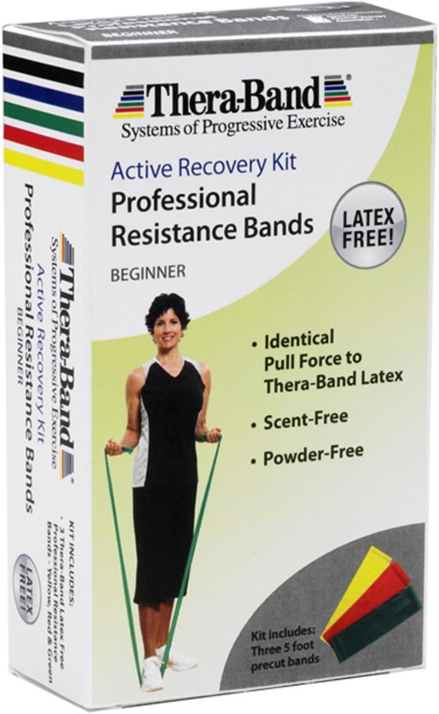 Thera-Band 5-Feet Light Multi Pack Exercise Band : Amazon.ca: Sports ...