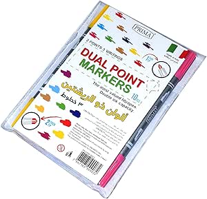 Prima Dual Point Markers Set of 10 Colors : Buy Online at Best Price in ...