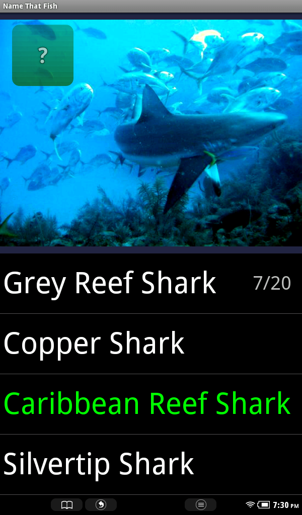 Fish Species Trivia Quiz - App on Amazon Appstore