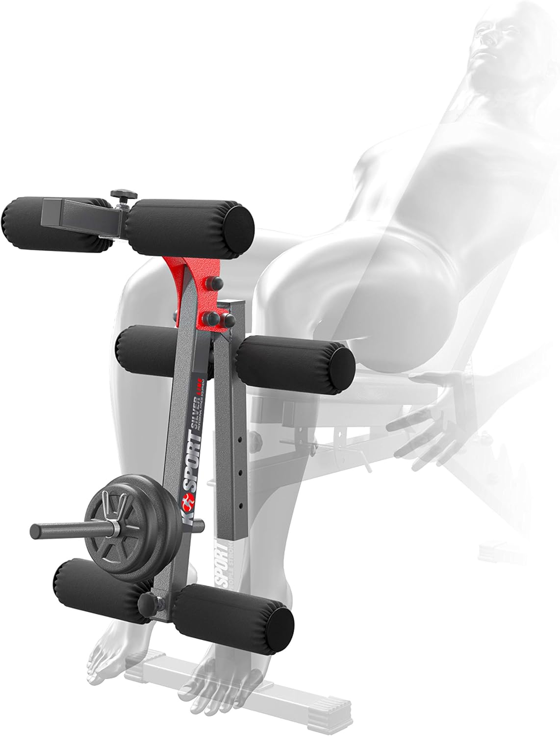 K-Sport: Leg Curler for Training Bench I For Leg Extenders & Leg Curls ...