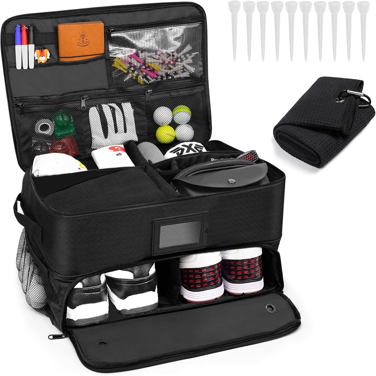 Amazon.com : 2 Layer Golf Trunk Organizer for SUV Car, Waterproof Car ...