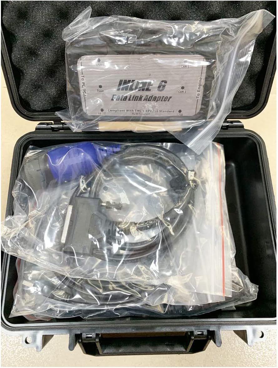 Buy For Cummins INLINE 6 Data Link Adapter full kit with INSITE 8.7 pro ...
