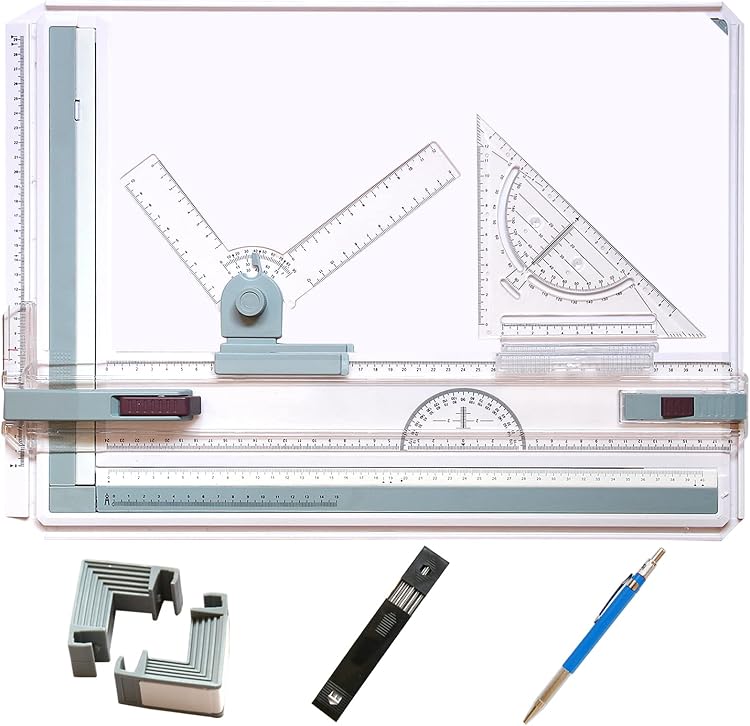 Frylr Metric A3 Drawing Board Drafting Table With Parallel Motion ...