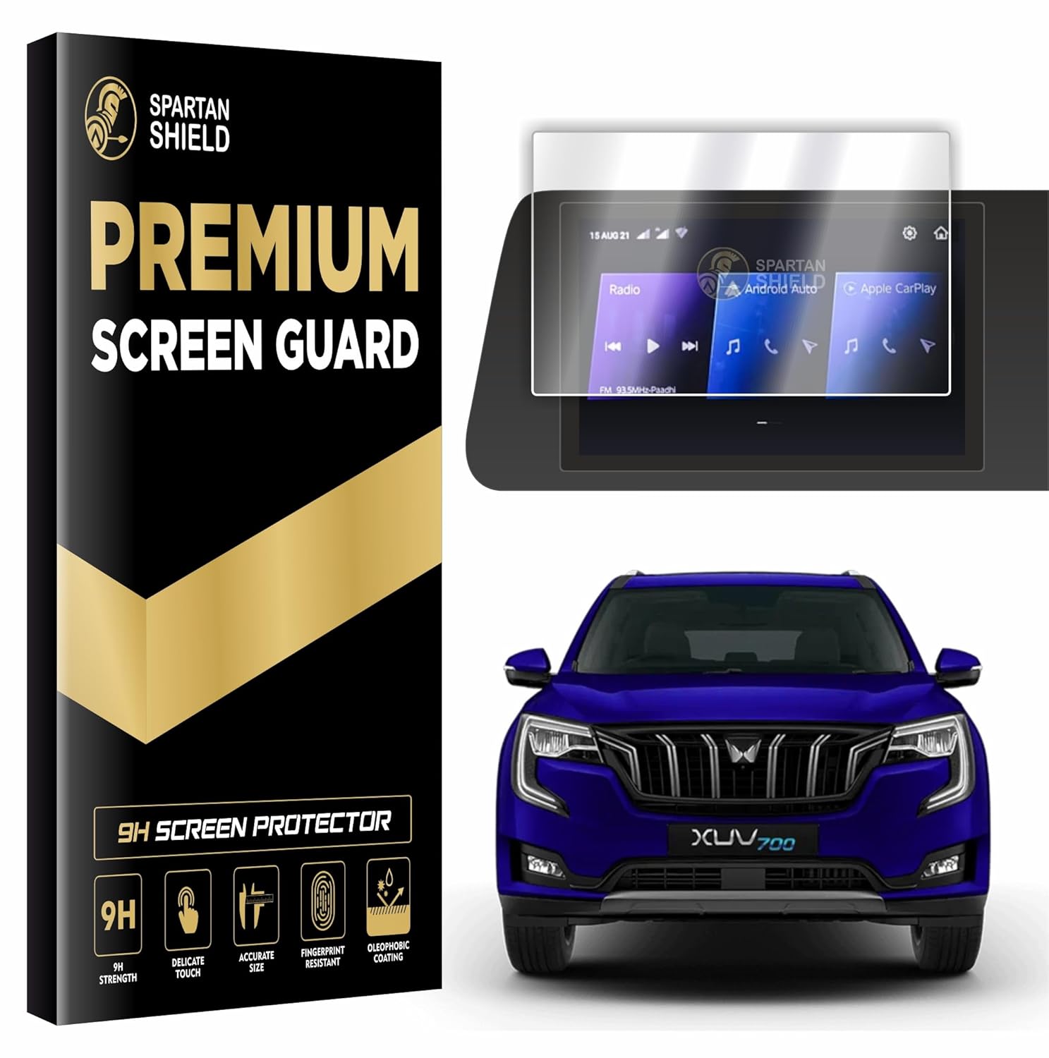 Spartan Shield Touch Screen Guard For MAHINDRA XUV700 - MX Base Model ...