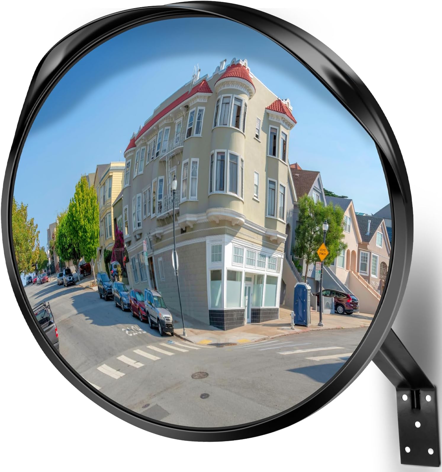 Amazon.com: SecurityMan 18-inch Large Convex Mirror for Blind Spots ...