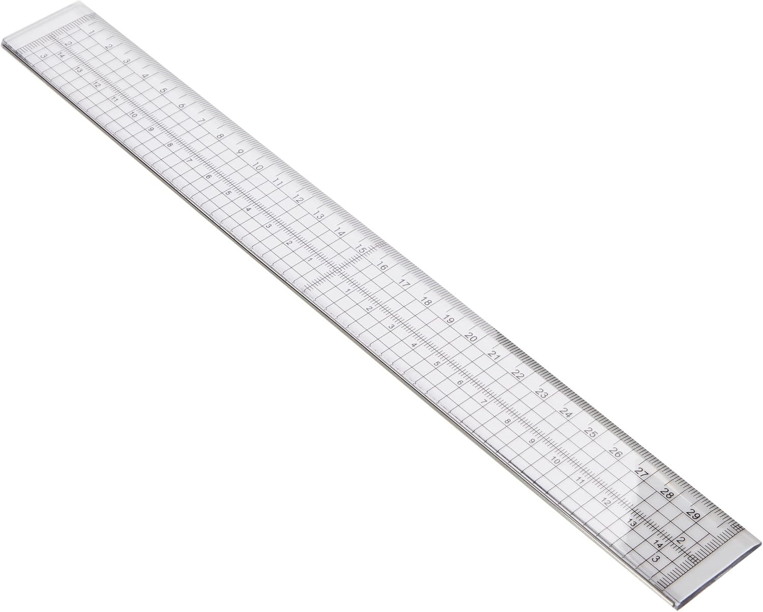 Oakwood Archer AC2010 Metal Edged Ruler, One : Amazon.co.uk: Stationery ...