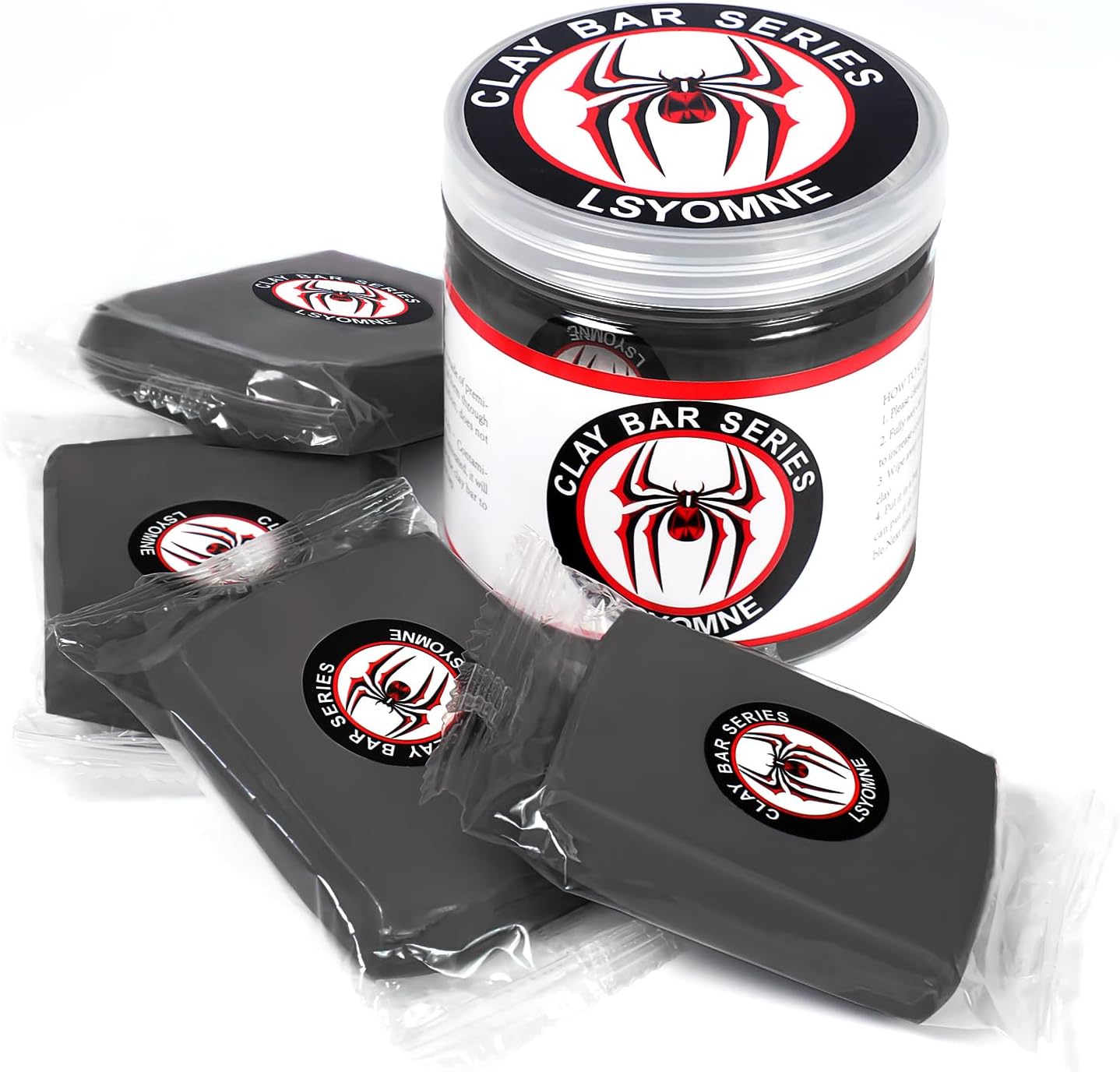 Amazon.com: Lsyomne Car Clay Bar 4 Pack 400g, Premium Grade Car Clay ...