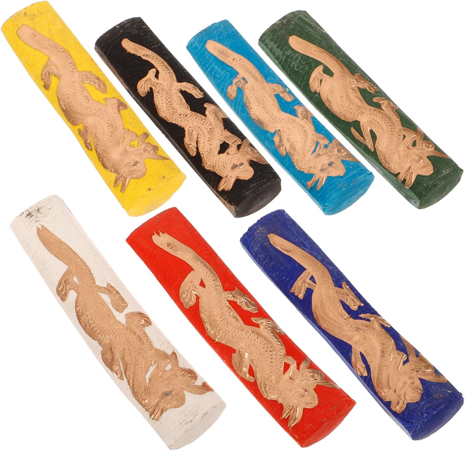 Amazon.com: Easyou Hukaiwen Ink Block 12 Colors Pigment Ink Stick Set ...