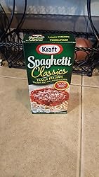 Amazon.com : Kraft Spaghetti Classics, Tangy Italian Spaghetti Spice ...