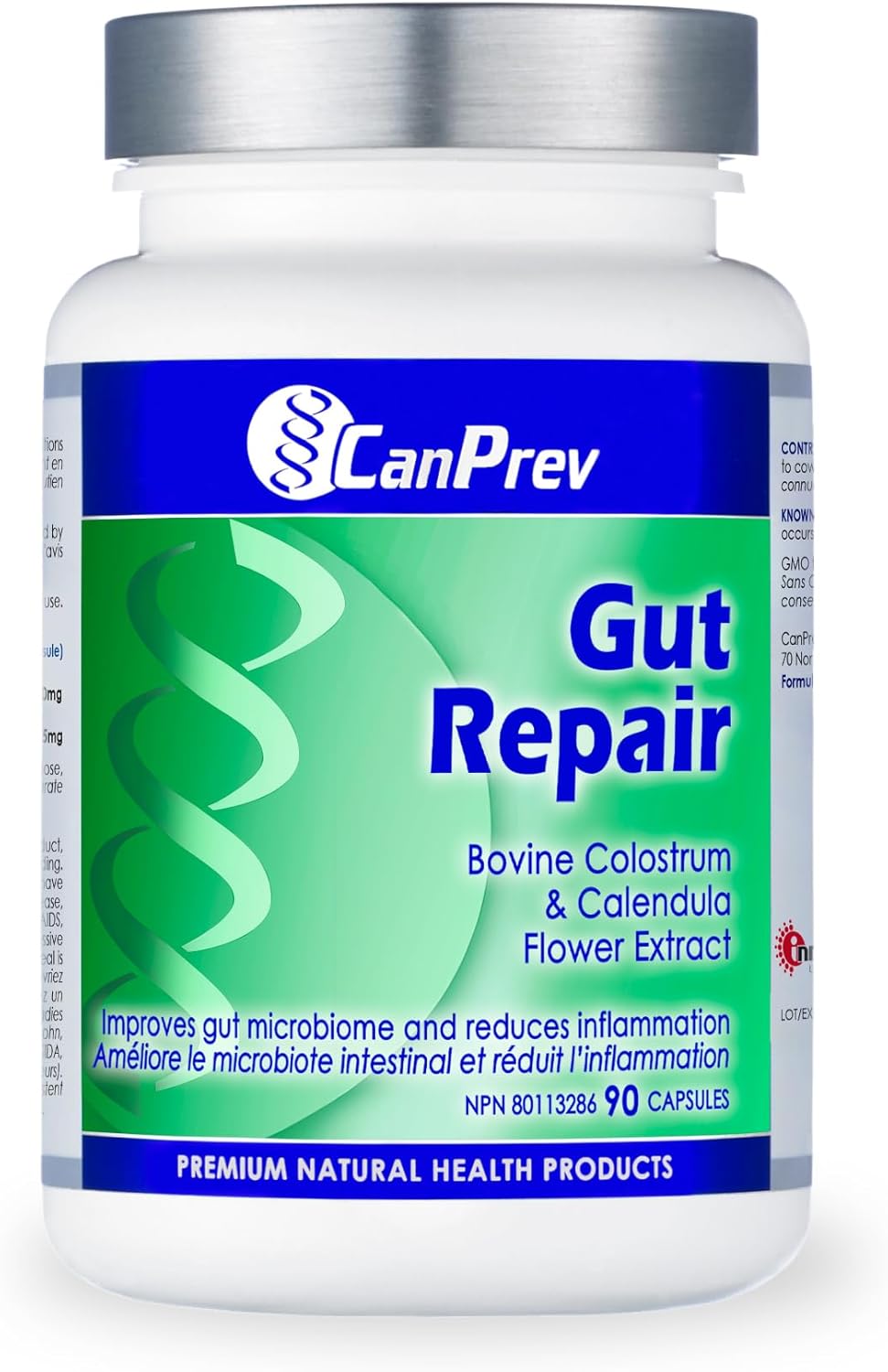 CanPrev - Gut Repair 90 Capsules - Dietary Supplement with Digestive ...