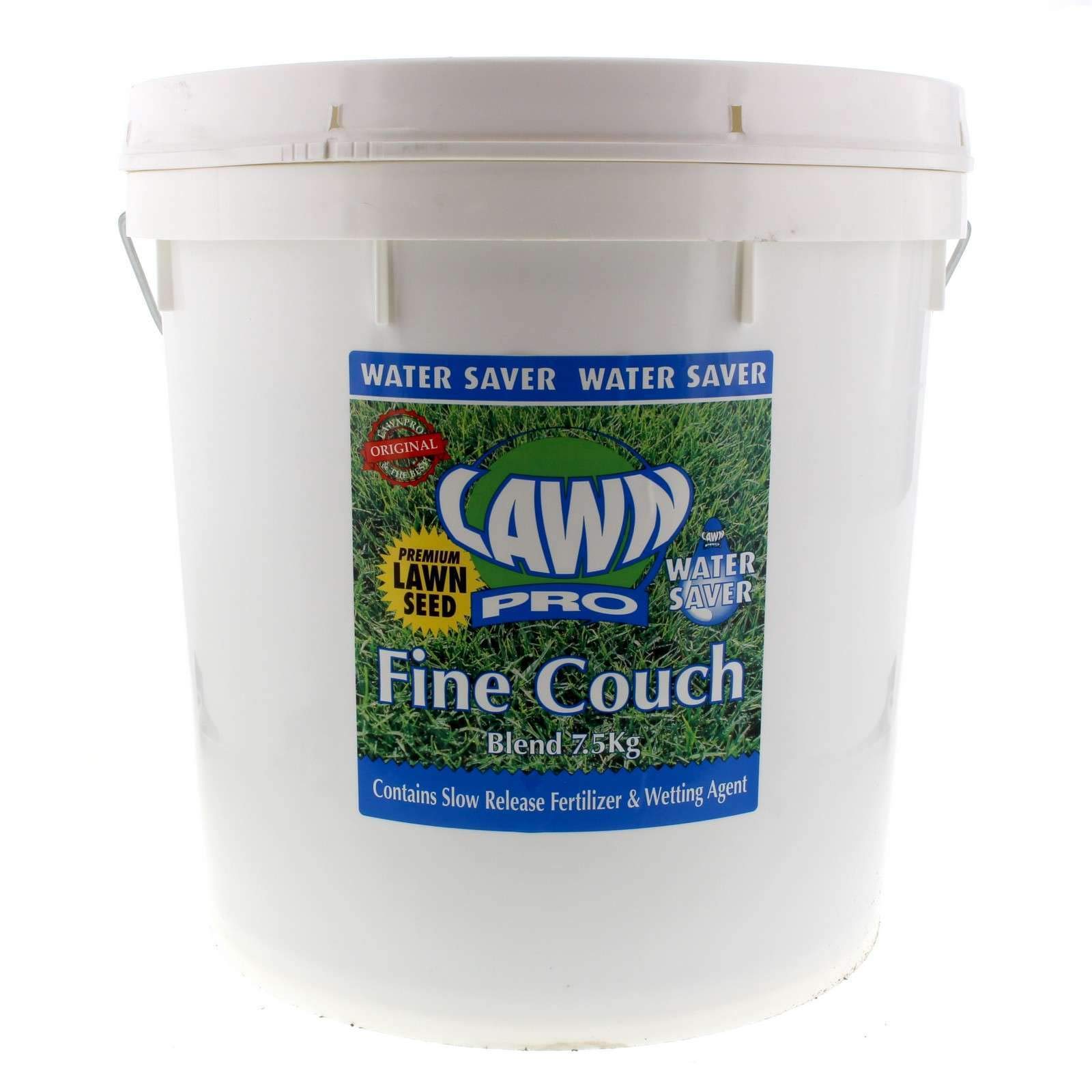 Lawn Pro Couch Blend Seed 7.5Kg EMS Perennial Rye Fine Couch Garden ...