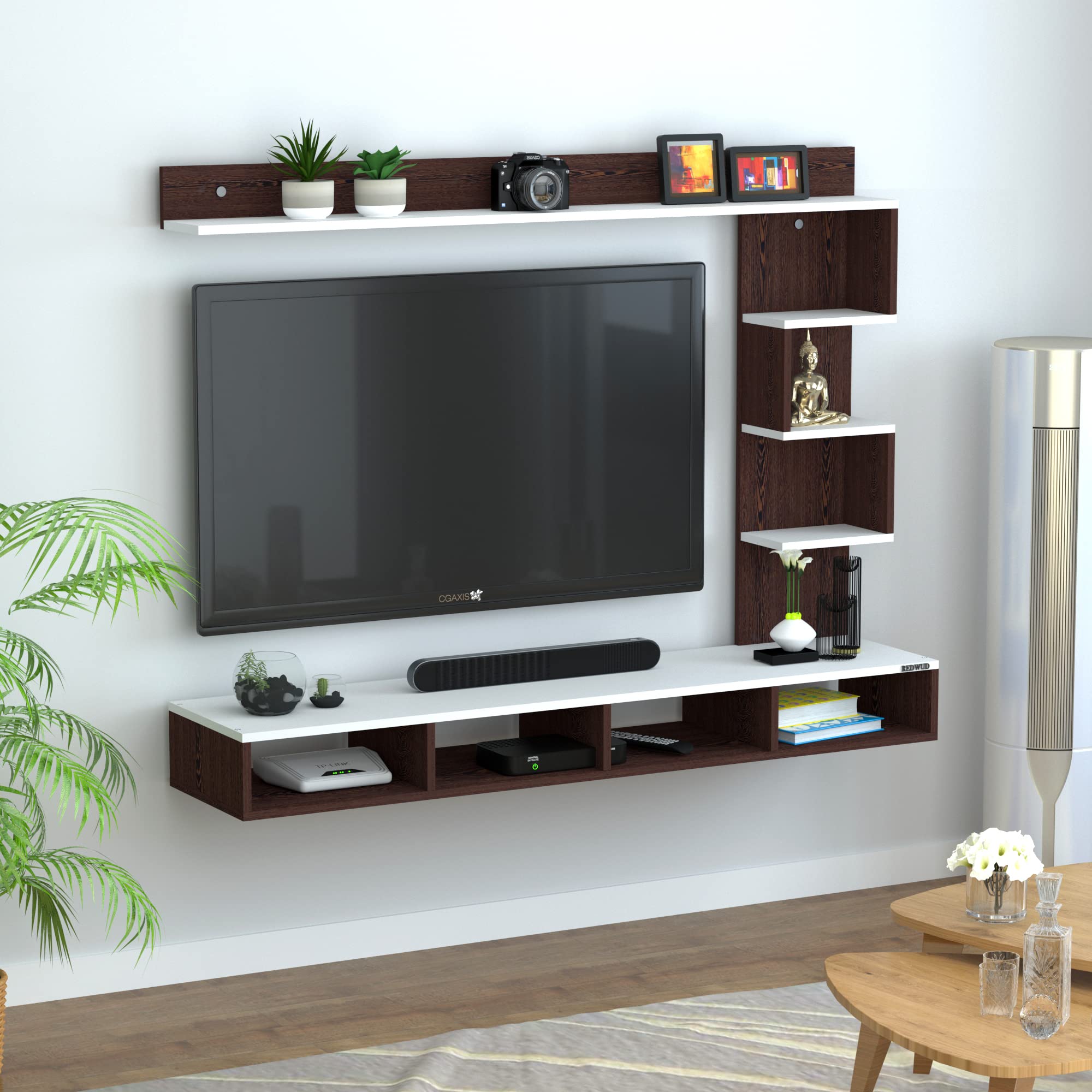 Zig Zag Wall Modern Tv Unit Designs Latest Living Room Furniture TV