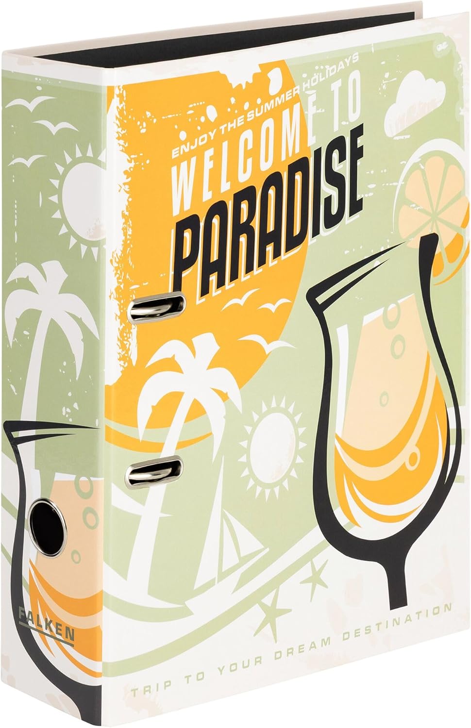 Original Falken Paradise Retro Folder, Made in Germany, 8 cm Wide, DIN ...