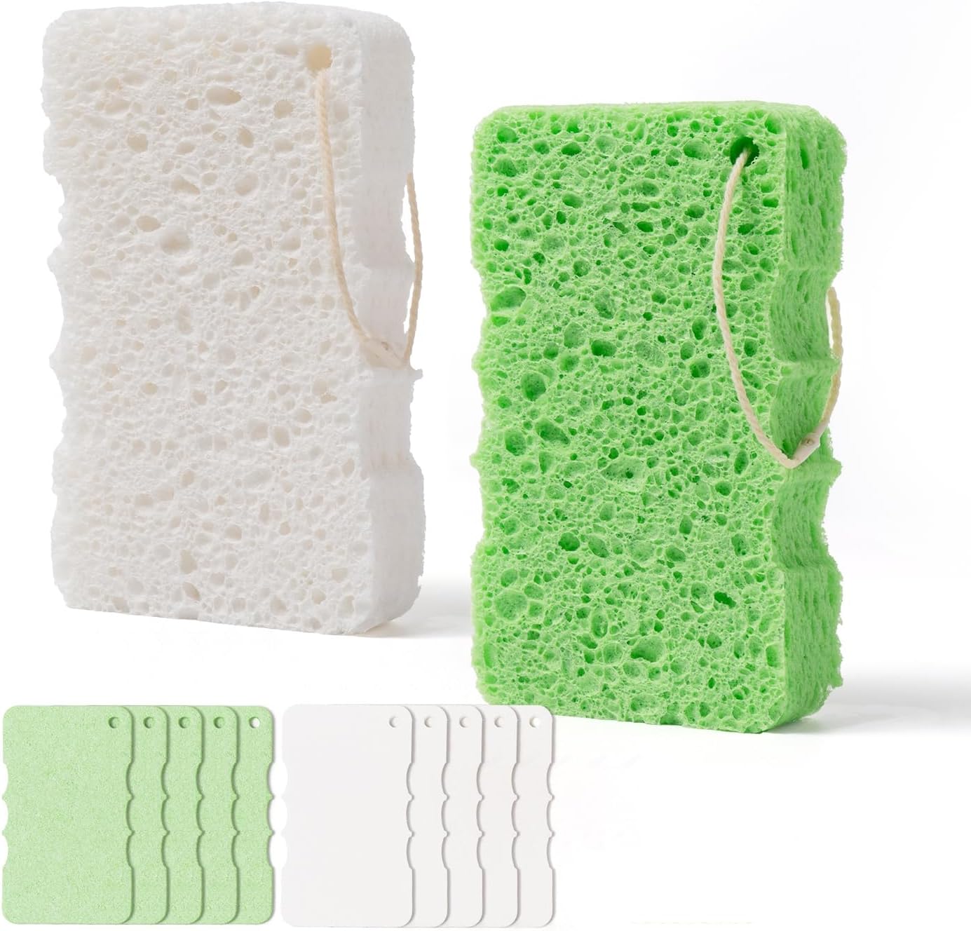 Amazon.com: HADDA FIBRITAS Exfoliating Sponge Dead Skin Remover. Body ...